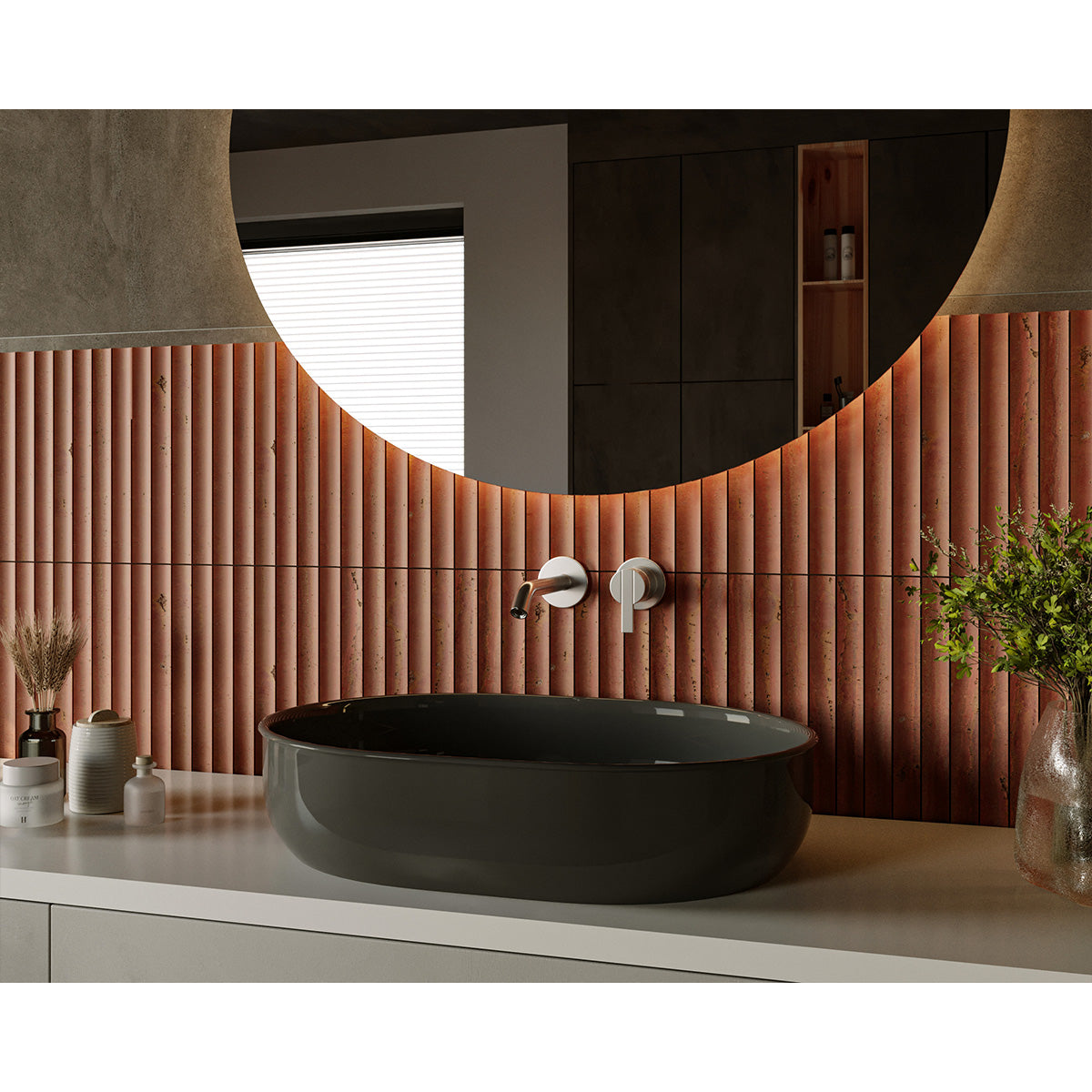 Balancing Texture & Tone: How to Match Bathroom Floor & Wall Tiles ...