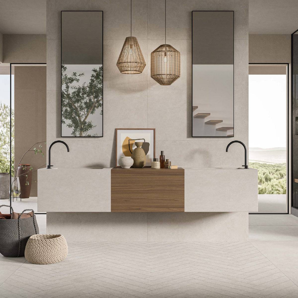 Bavaria La Casa Italian Porcelain | Buy Concrete Look Porcelain Tiles ...