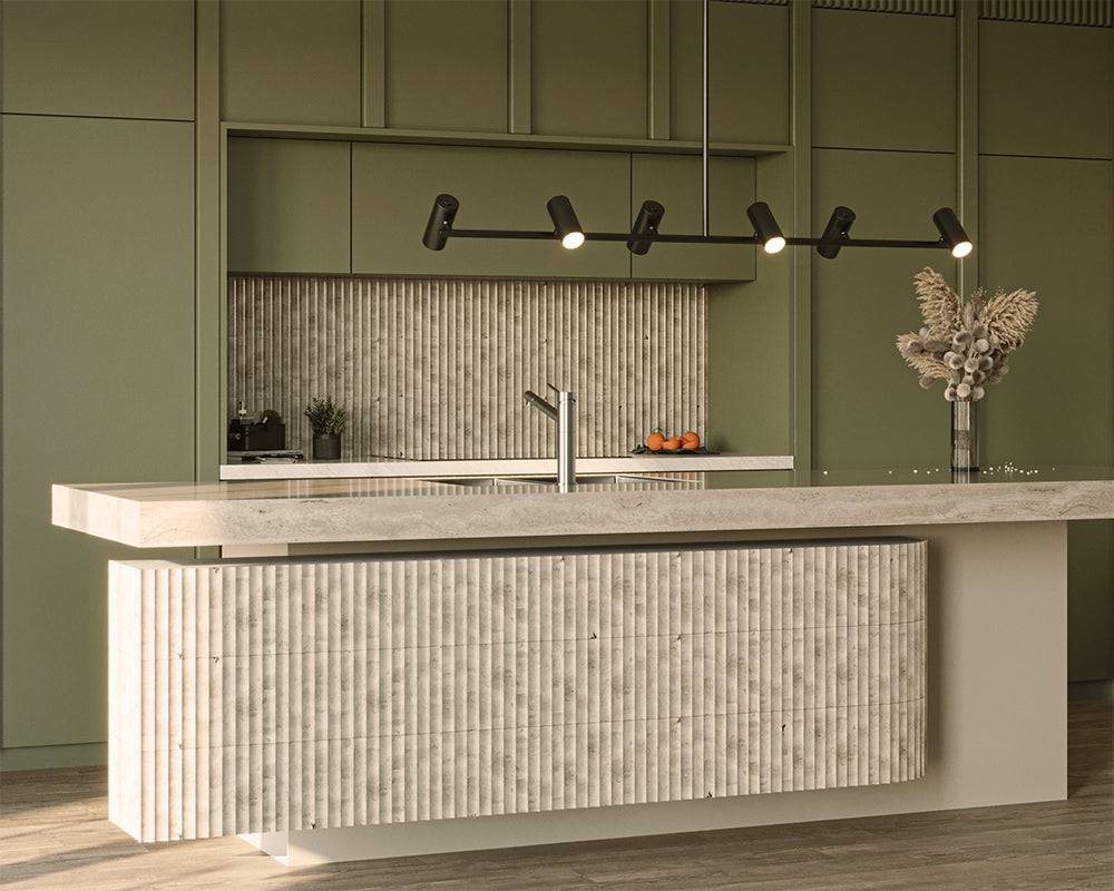 Chiaro Concave Travertine Mosaic | Buy Stone Mosaic | Australia – Stone ...