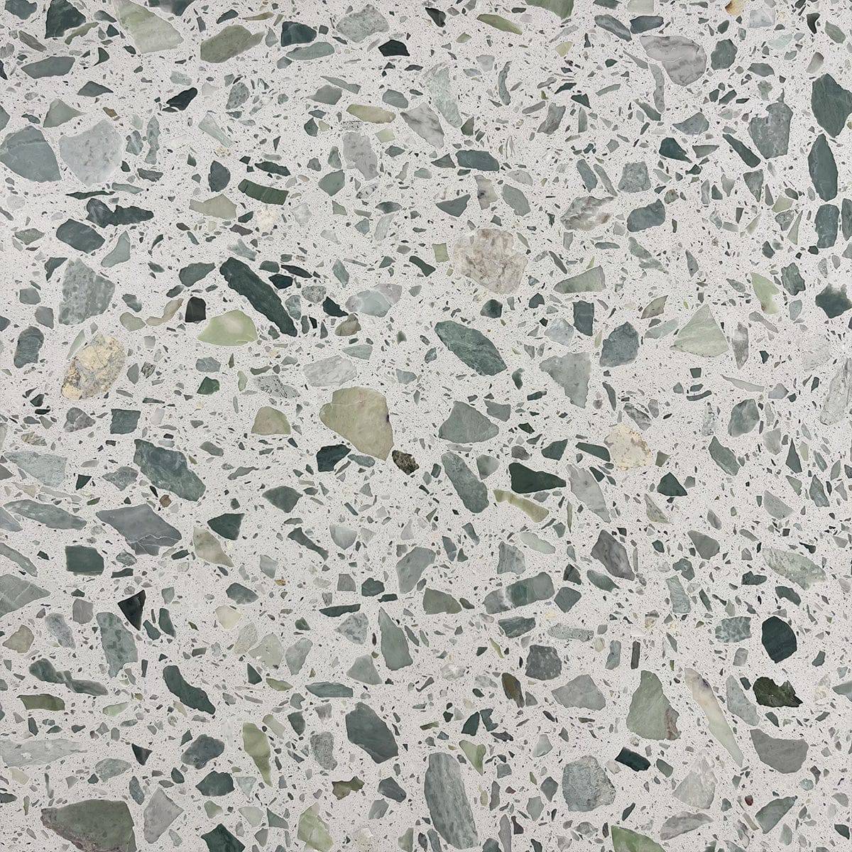 Forest Green Coarse Grain Terrazzo STP 38 | Buy Natural Terrazzo Tiles ...