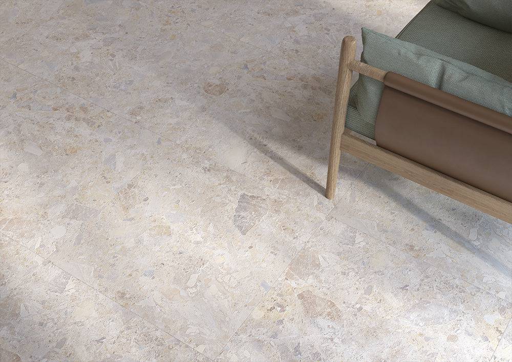 Navarre Bianco Terrazzo Porcelain | Buy Floor & Wall Tiles | Australia ...