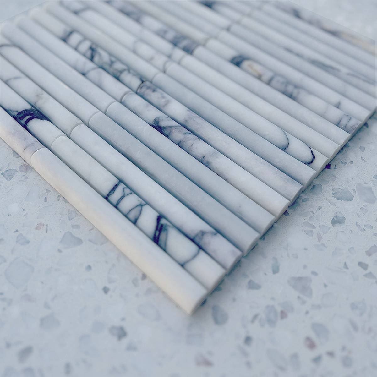 New York Mini Flute Convex Mosaic | Buy Convex Marble Mosaic – Stone ...