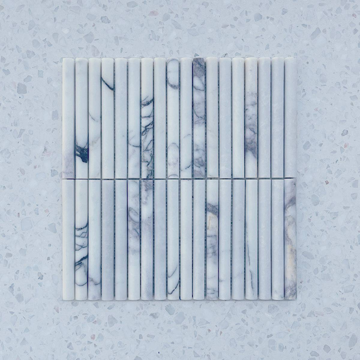 New York Mini Flute Convex Mosaic | Buy Convex Marble Mosaic – Stone ...