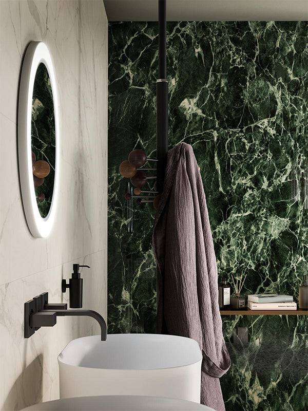 Empero Green Italian Porcelain | Buy Marble-look Porcelain Tiles ...