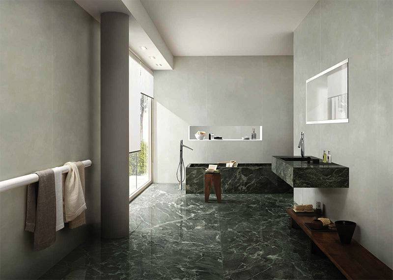 Empero Green Italian Porcelain | Buy Marble-look Porcelain Tiles ...