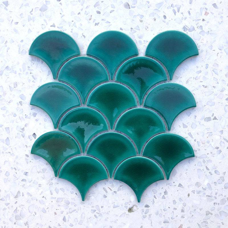 Fan Shaped Tiles – Stone and Tile Projects