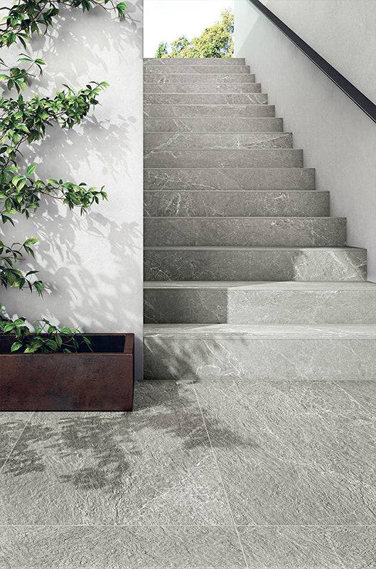 Frammenti Silver Limestone Italian Porcelain | Buy Porcelain Tiles ...