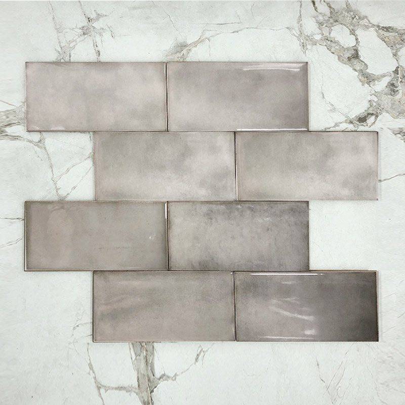 Newtown Gloss Grey Subway Porcelain 200x100 | Buy Subway Tiles – Stone ...