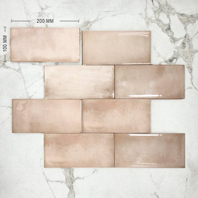Newtown Rose Subway Porcelain 200x100 | Buy Porcelain Tile | Australia ...