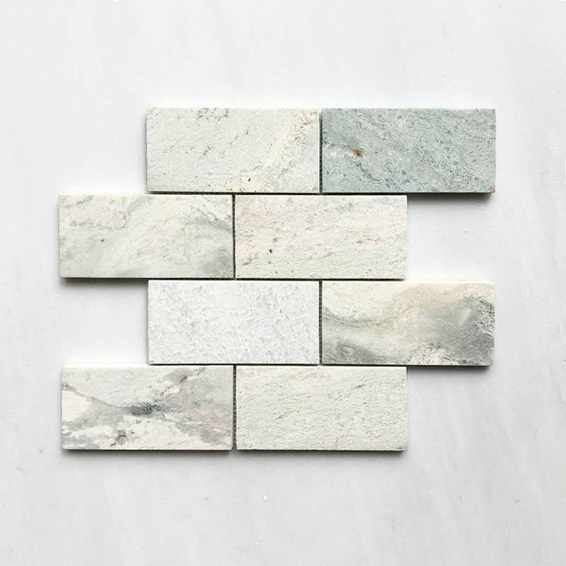 Paradiso Green Subway Mosaic 150x75 | Buy Marble Mosaic | Australia ...