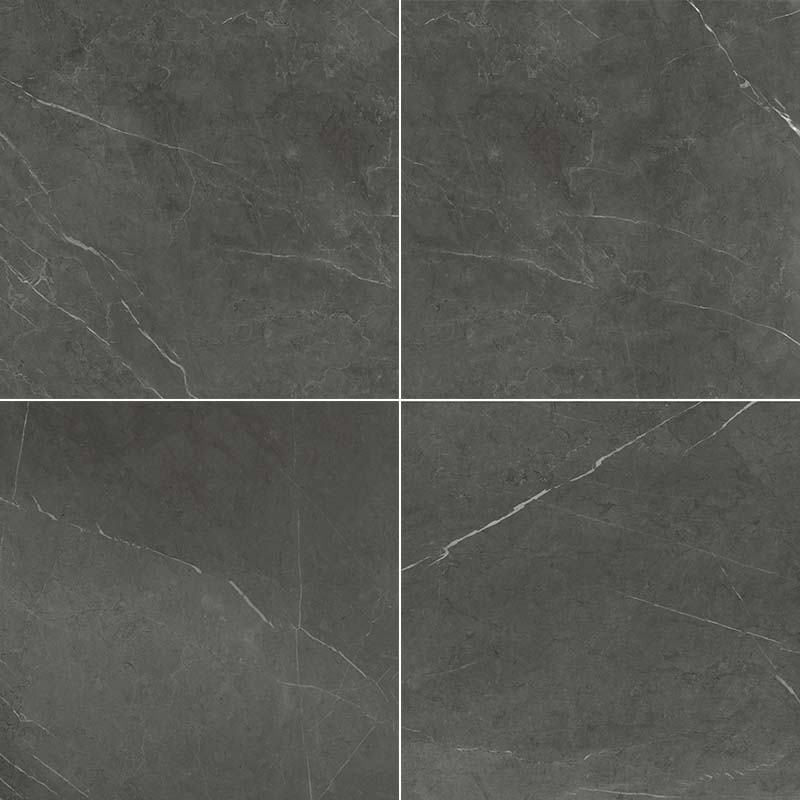 Dark Grey Tile Texture Rock Grey Matte Porcelain Field Tile
