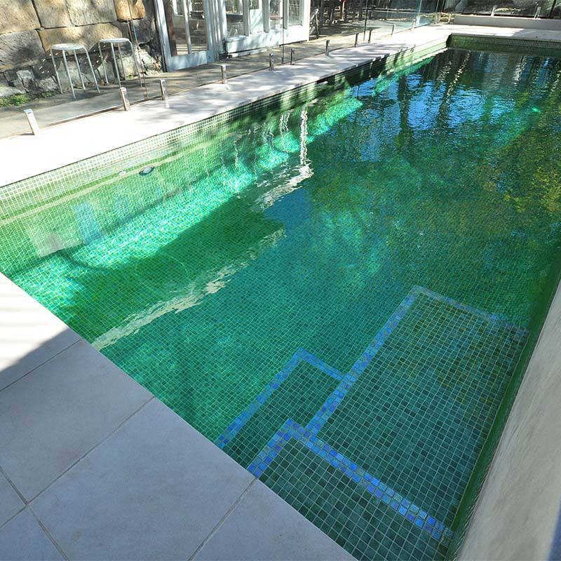 Iris Green Pearl Glass Mosaic Pool Tile | Buy Swimming Pool Tiles ...