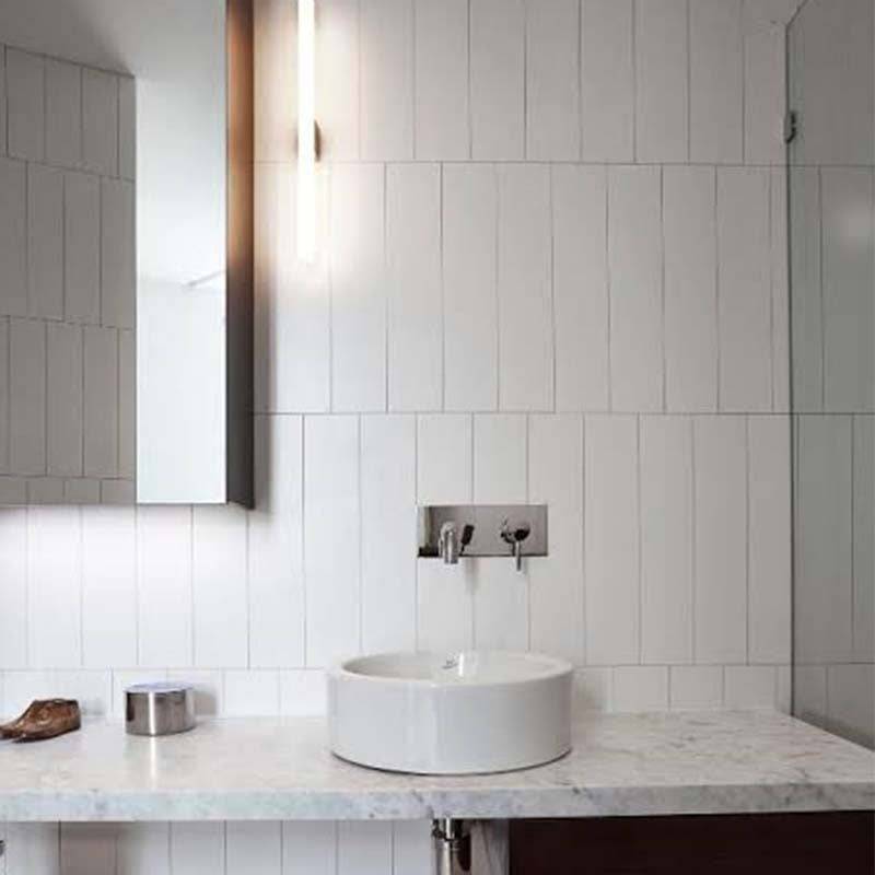 White Ceramic Tile 600x150 | Buy Ceramic Tiles | Australia Sydney ...