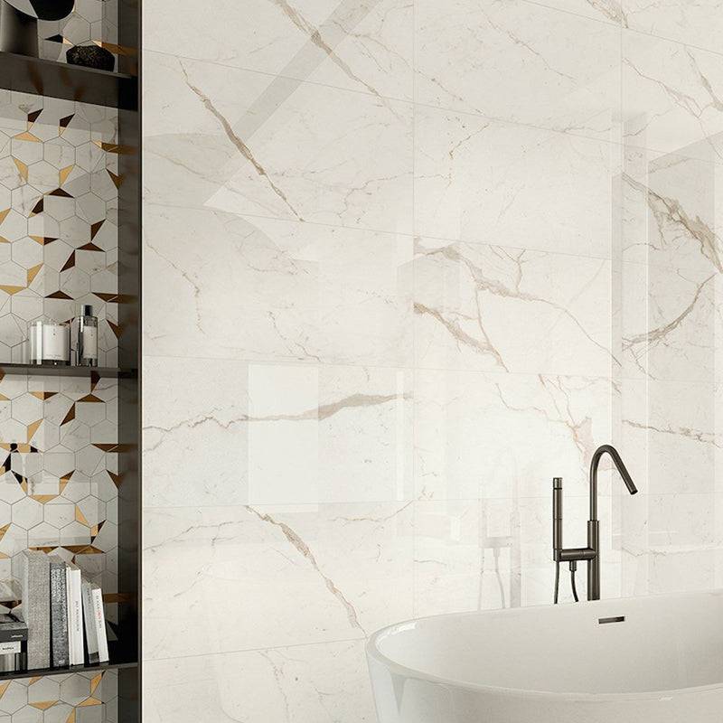 Calacatta Delicato Italian Porcelain | Buy Porcelain Floor Tiles ...