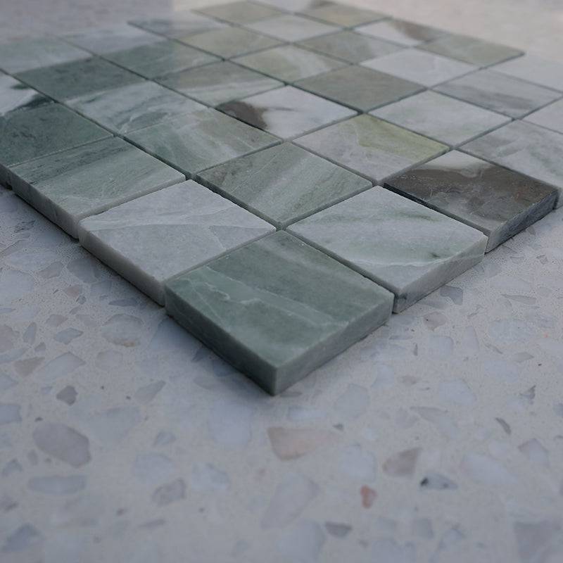 Irish Jade Stacked Marble Mosaic | Buy Stone Mosaics | Australia ...
