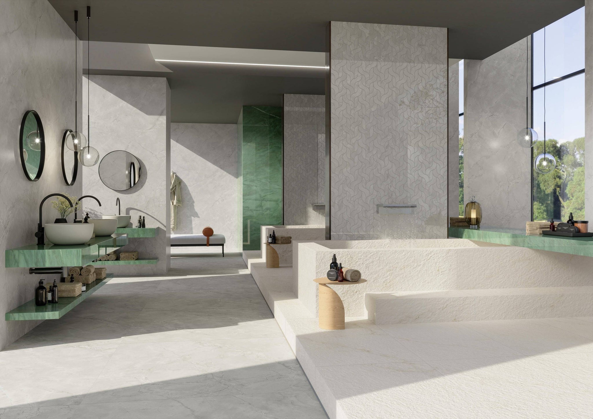 Super White Dolomite Italian Porcelain – Stone and Tile Projects